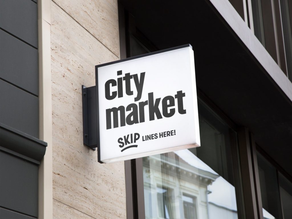 New identity and illustrations for Skip checkout app