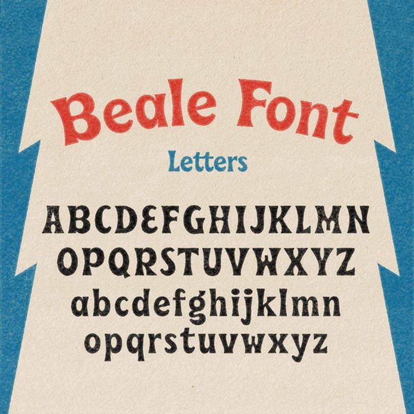 Beale – A Retro Display Font - Hoodzpah