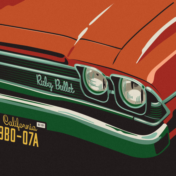 Beverly Drive Font – Left Lean Script - Hoodzpah