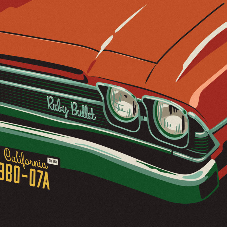 Beverly Drive Font – Left Lean Script - Hoodzpah