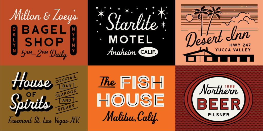 Beverly Drive Right – Retro Script Font - Hoodzpah