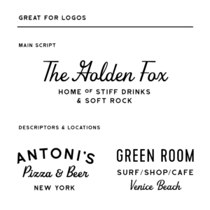 Beverly Drive Right – Retro Script Font - Hoodzpah