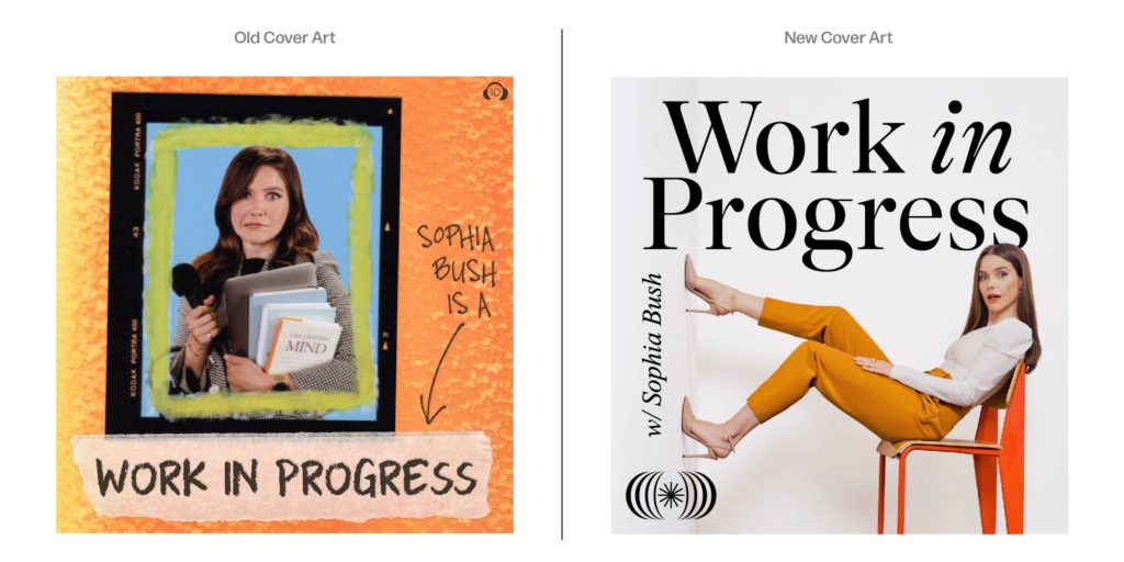 Work in Progress Podcast Brand Identity - Hoodzpah