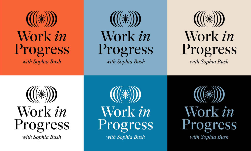 Work in Progress Podcast Brand Identity - Hoodzpah