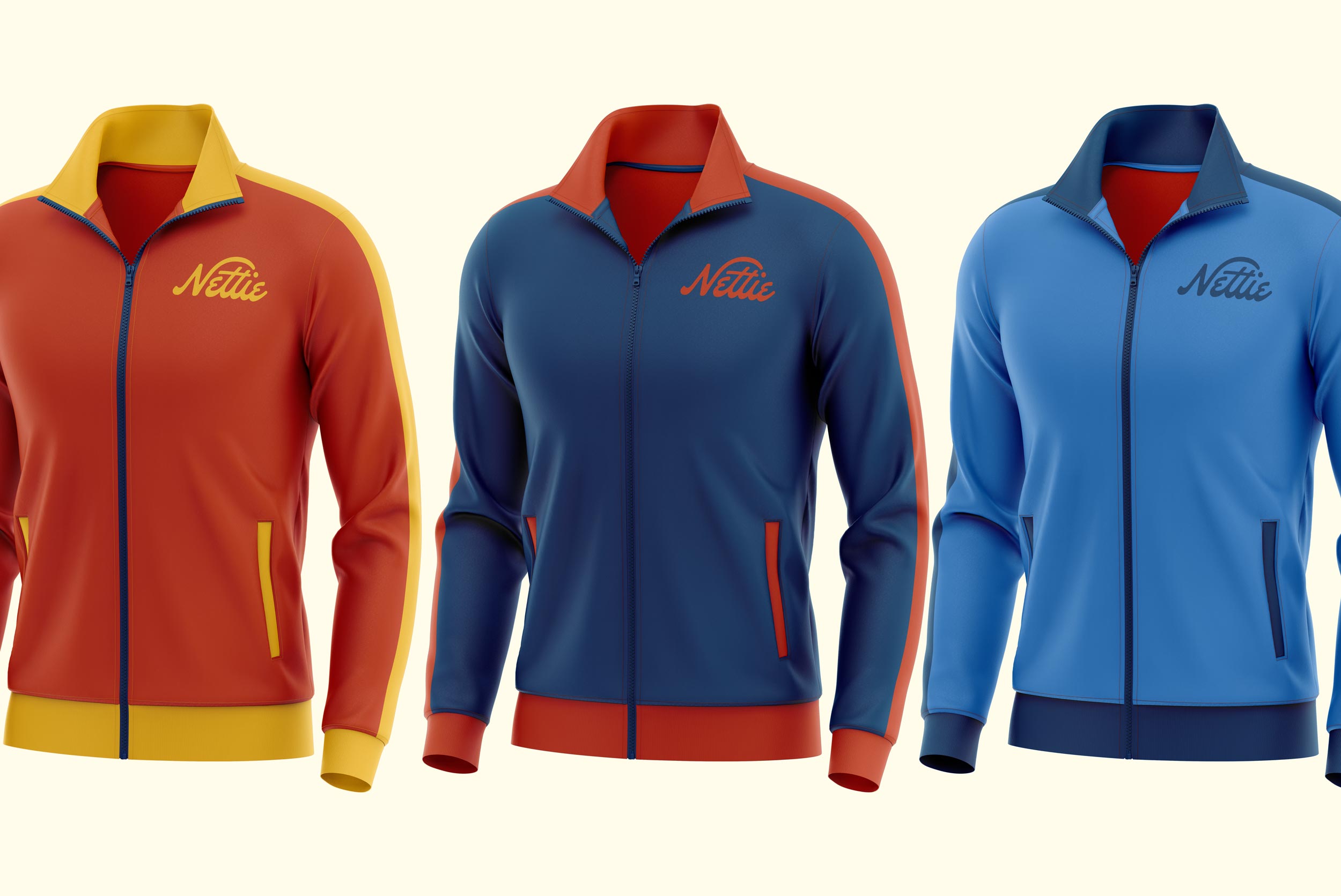 Nettie Pickleball Brand Identity - Hoodzpah