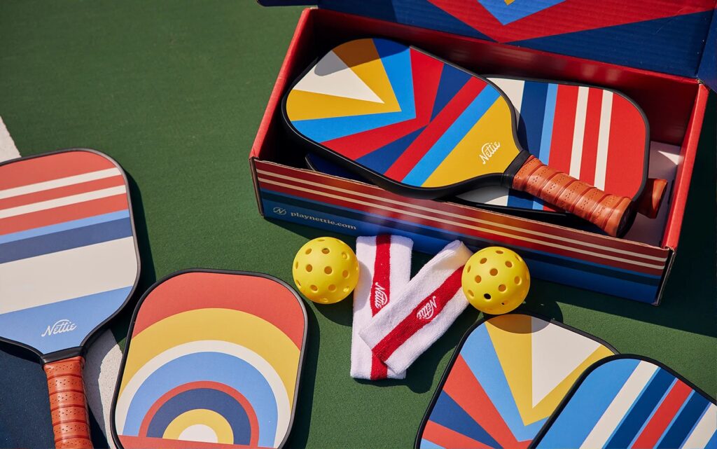 Nettie Pickleball Brand Identity - Hoodzpah