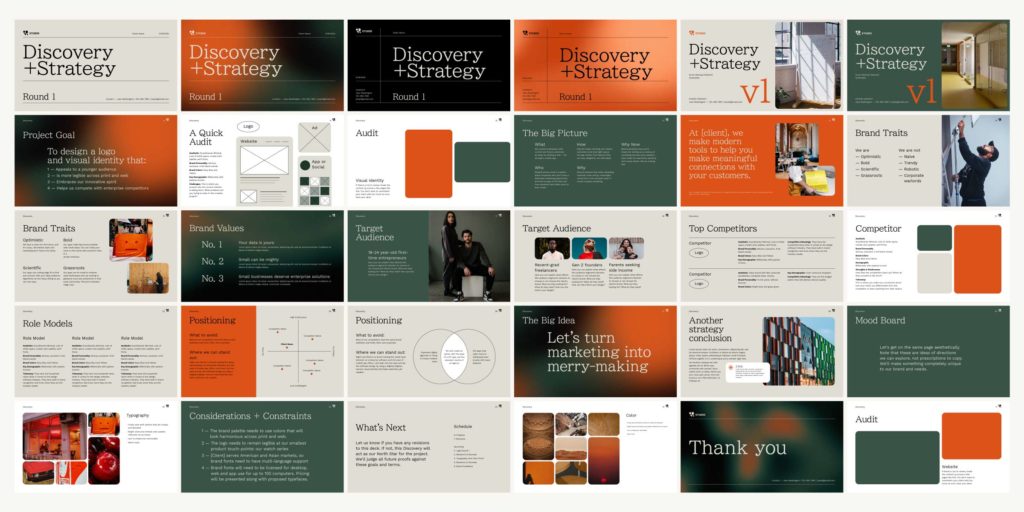 Discovery Deck Template for Creatives - Hoodzpah
