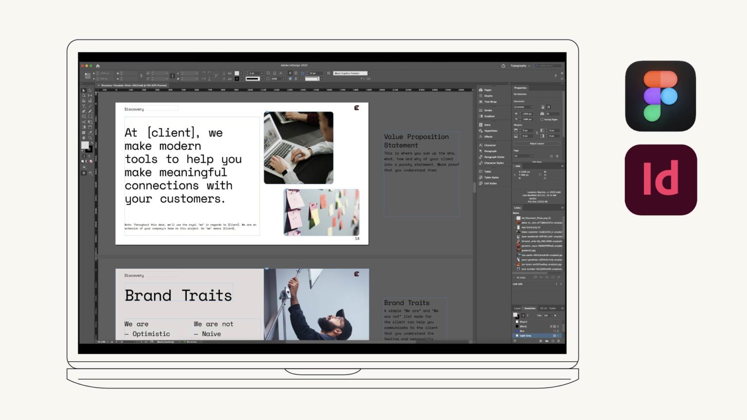Discovery Deck Template for Creatives - Hoodzpah