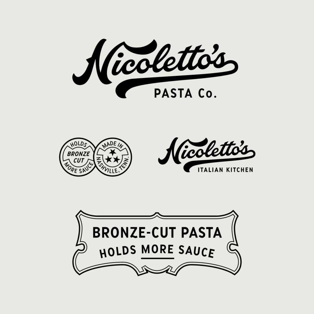 Nicoletto's Restaurant Branding