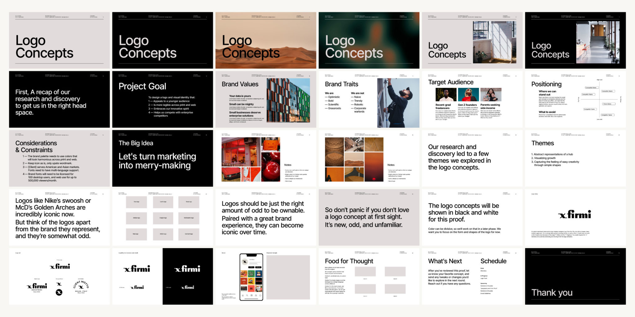 Proof Deck Template for Creatives - Hoodzpah
