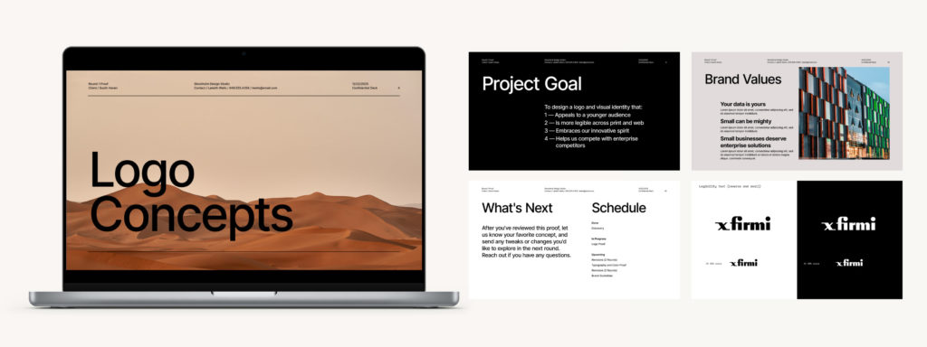 Proof Deck Template for Creatives - Hoodzpah
