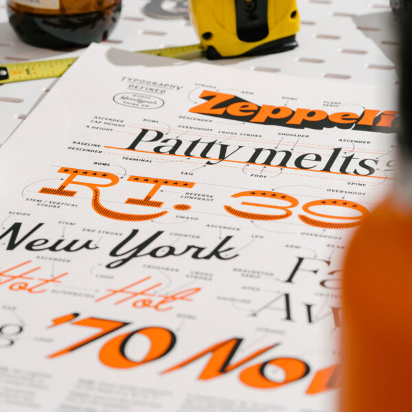 Typography Definitions Poster 2nd. Edition - Hoodzpah