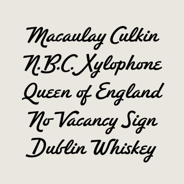 Redondo Ave Script Font - Hoodzpah