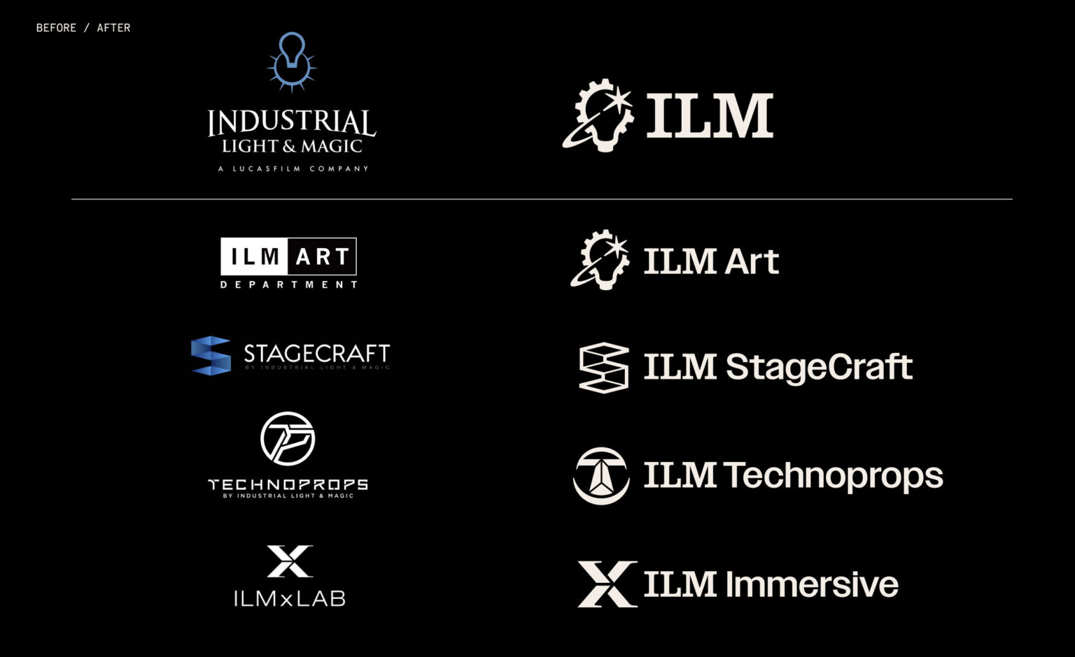 ILM Rebrand (Industrial Light & Magic) by Hoodzpah